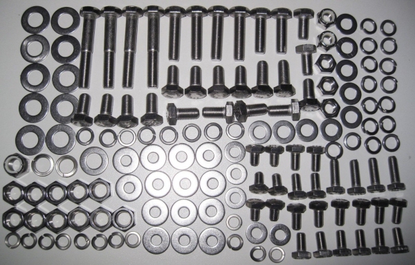 MG Midget AH Sprite Outer Engine 948 1098 Fitting Kit - Stainless ...